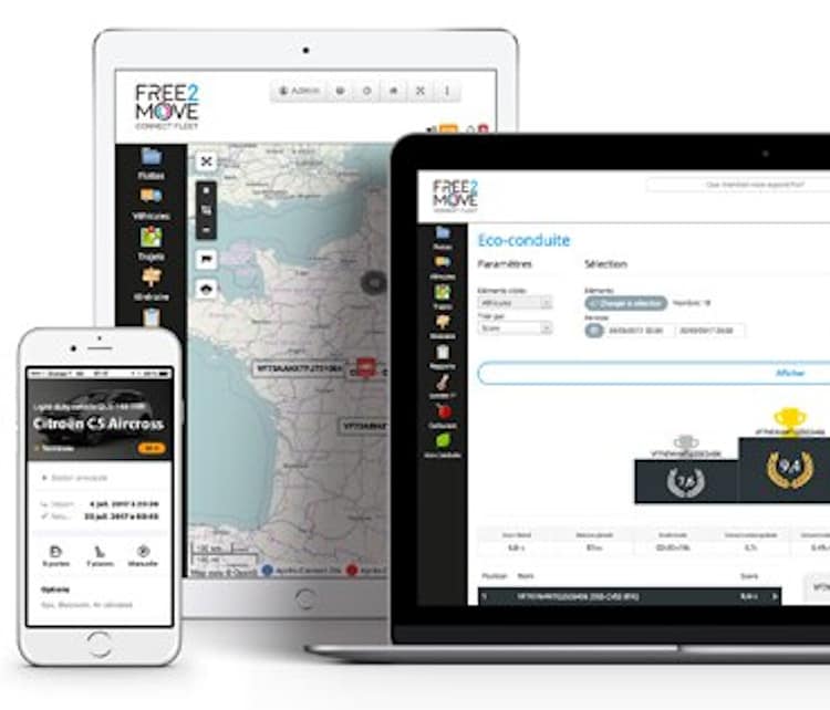 Wagenparkbeheer | Free2Move Connect Fleet | Citroën